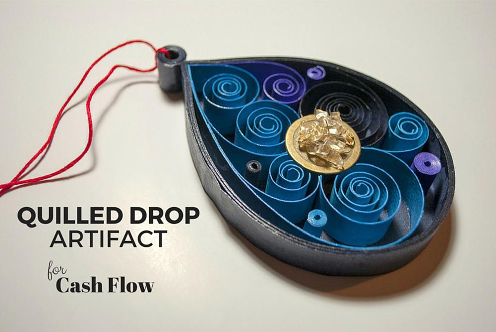 Quilled Drop | Artifact for Cash Flow - Anama Lily